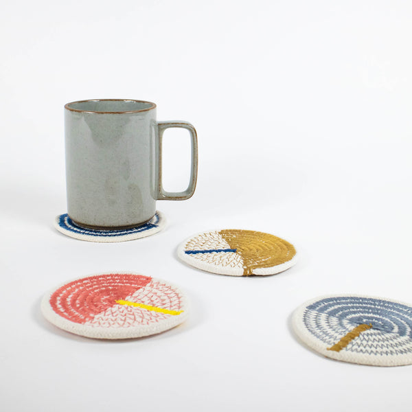 Cotton Stitched Rope Coasters – November 19 Shop