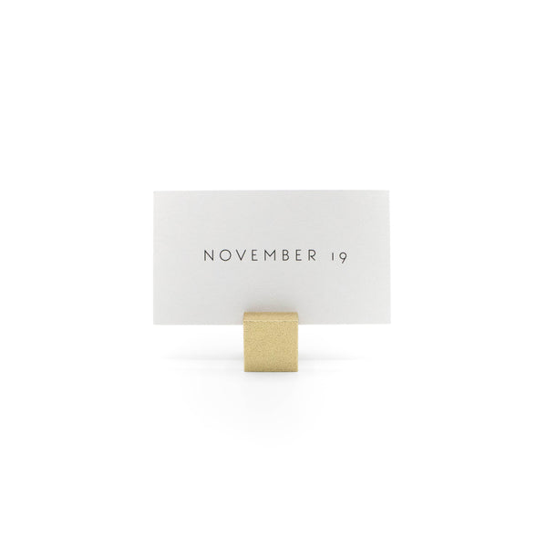 Brass Card Holder – November 19 Shop